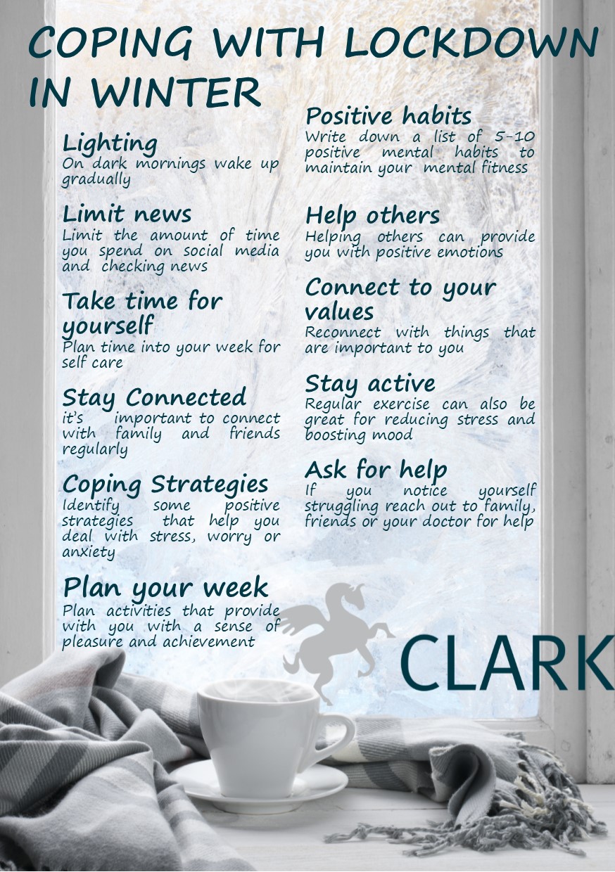 Coping With Winter In Lockdown | Clark Recruitment